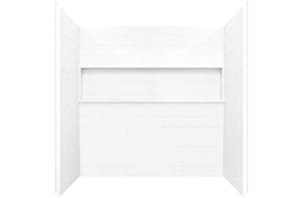 Maax Nextile 4-piece Tub Wall Set - Subway Tile White - J&H Builder's ...